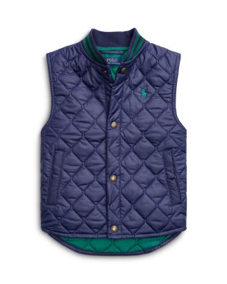 Ralph Lauren Boys' Quilted Baseball Vest - Little Kid | Bloomingdale's