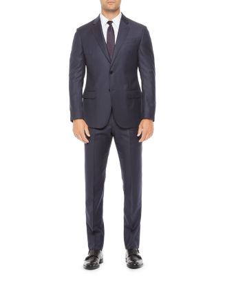 Emporio Armani Regular Fit Solid Wool Suit | Bloomingdale's