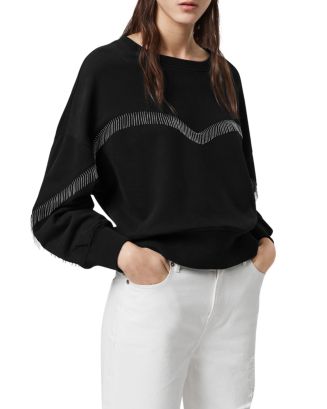 ALLSAINTS Uda Chain Sweatshirt | Bloomingdale's