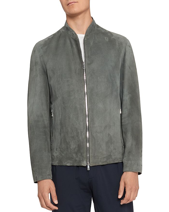 Theory Grand Suede Jacket | Bloomingdale's