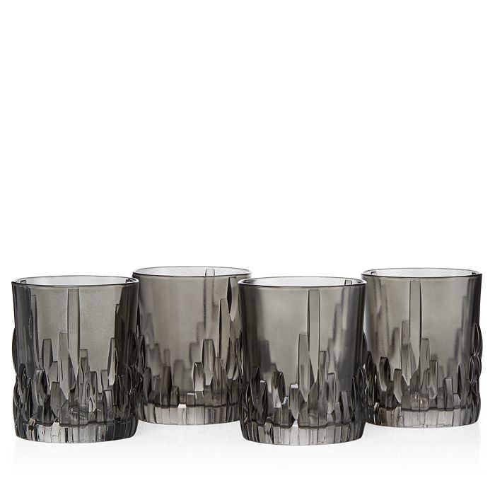 Riedel Nachtmann Shu Fa Smoke Double Old Fashioned Glass, Set of 4 ...