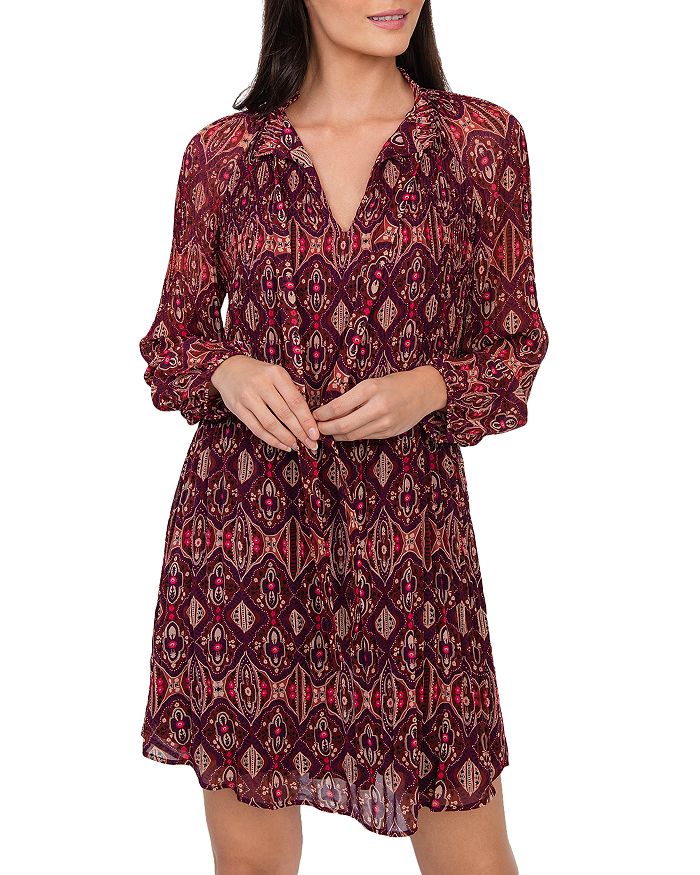 Daniel Rainn Plus Loose-Fit Printed Dress | Bloomingdale's