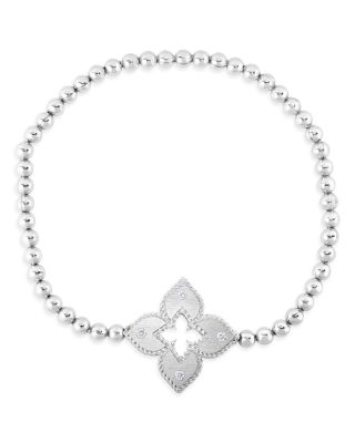 Click here for Roberto Coin 18K White Gold Venetian Princess Diam... prices