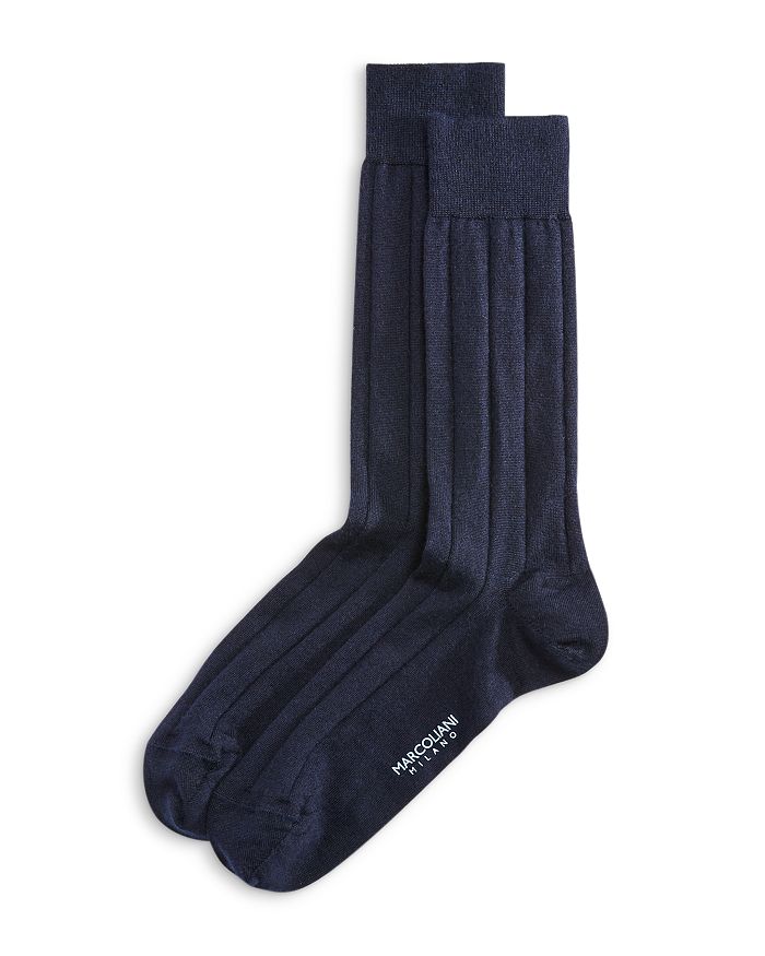 Marcoliani Ribbed Dress Socks | Bloomingdale's