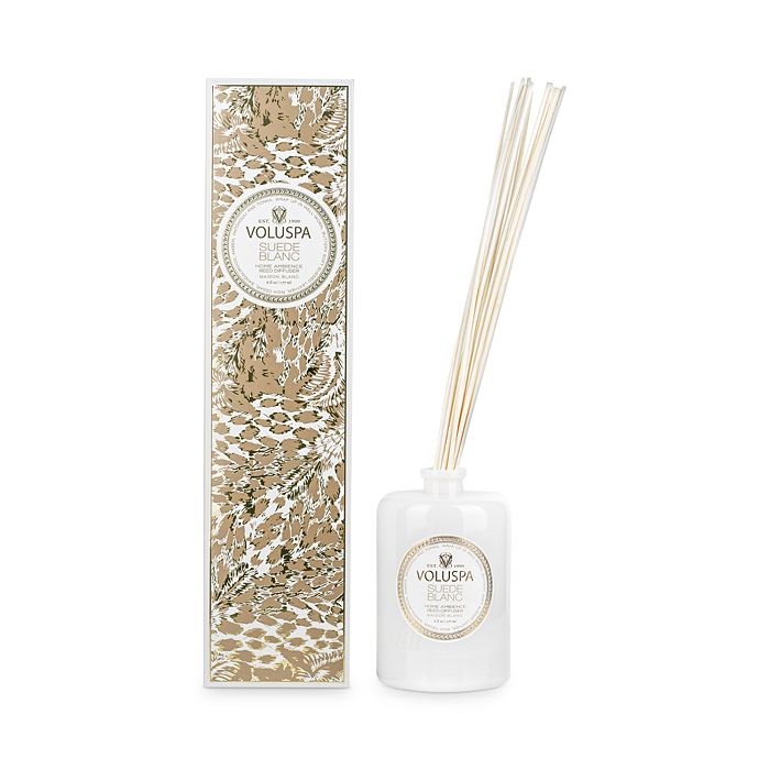 Voluspa Suede Blanc Home Ambience Reed Diffuser | Bloomingdale's