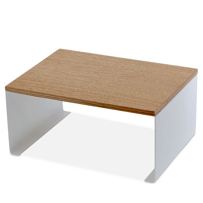 Yamazaki Tosca Wood Top Stackable Kitchen Rack | Bloomingdale's