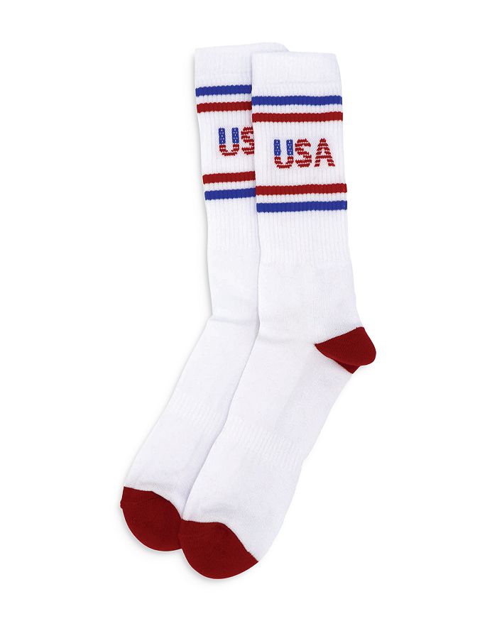 The Men's Store at Bloomingdale's USA Tube Crew Socks - 100% Exclusive ...