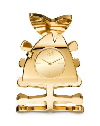 Tory Burch The Fishbone Watch, 33mm | Bloomingdale's