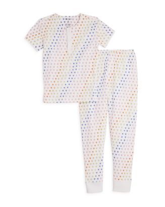 Roller Rabbit Unisex Disco Hearts Pajama Set - Little Kid, Big Kid ...
