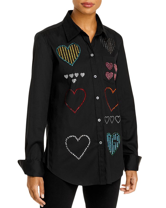 Libertine Heart Embellished Shirt | Bloomingdale's