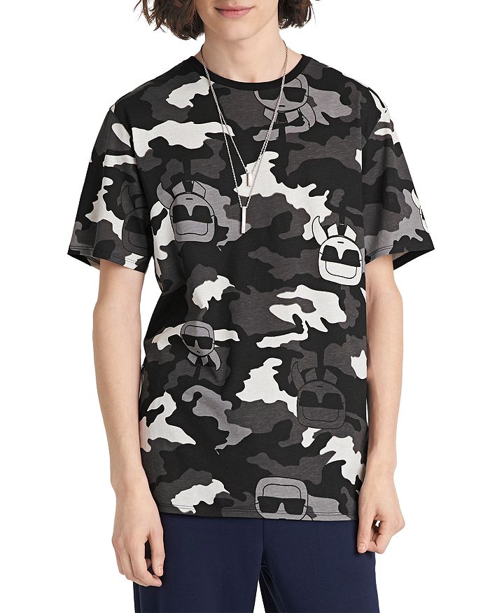 KARL LAGERFELD PARIS Camo Karl Tee | Bloomingdale's