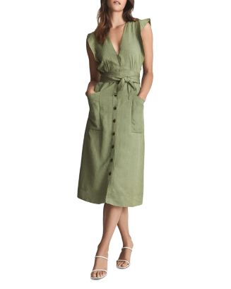 REISS Emma Midi Dress | Bloomingdale's