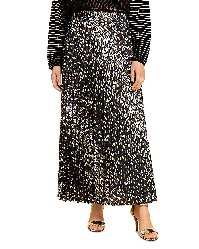 Marina Rinaldi Clarissa Pleated Maxi Skirt | Bloomingdale's