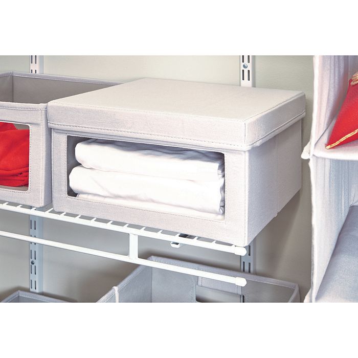 iDESIGN Evie View Front Storage Boxes | Bloomingdale's
