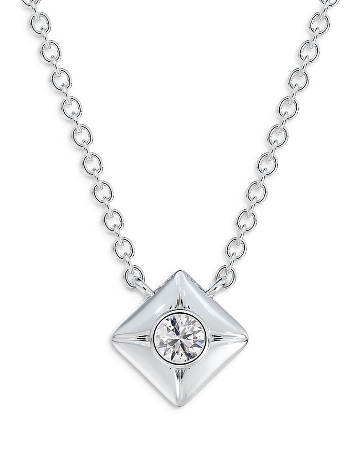 De Beers Forevermark Icon™ Pendant Necklace with Diamond Accent in 18K ...