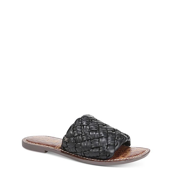 Sam Edelman Women's Griffin Woven Slide Sandals | Bloomingdale's
