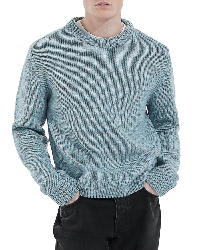 The Kooples Speckled Crewneck Wool Sweater | Bloomingdale's