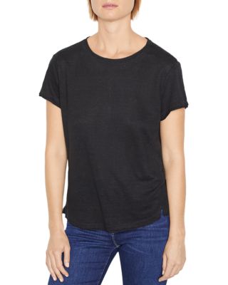 FRAME Easy True Raw-Edge Tee | Bloomingdale's