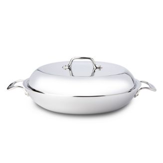 All-Clad All Clad Stainless Steel 4 Quart Braiser with Lid | Bloomingdale's