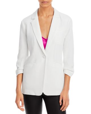 Click here for Cinq a Sept Khloe Ruched-Cuff Blazer prices