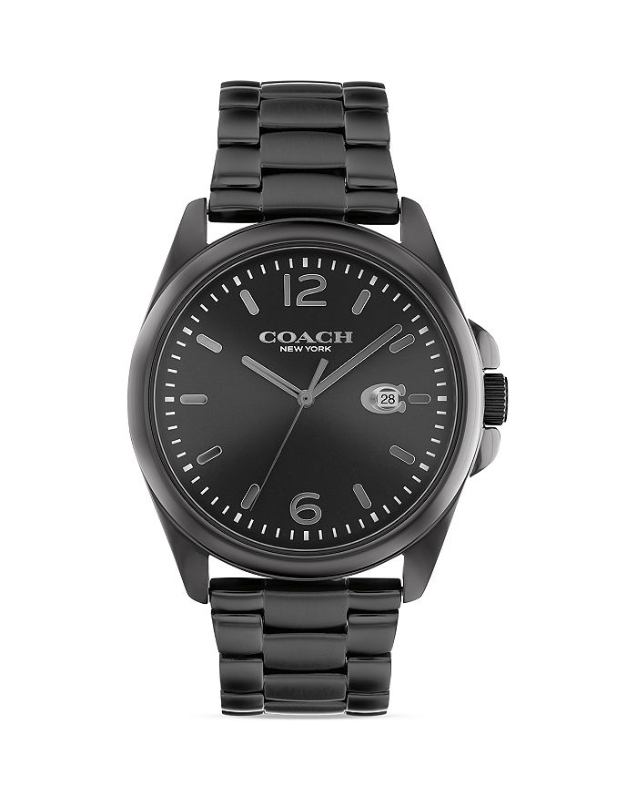 COACH Greyson Watch, 41mm | Bloomingdale's