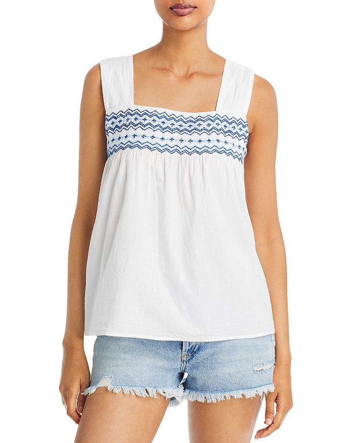 Bila Embroidered Trim Tank | Bloomingdale's
