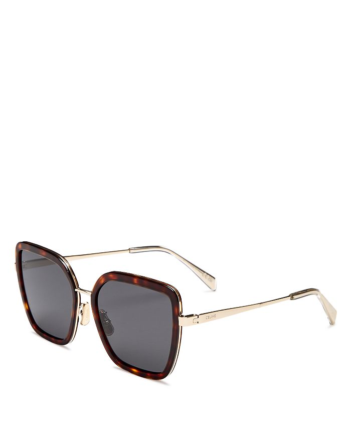 CELINE Square Sunglasses, 58mm | Bloomingdale's