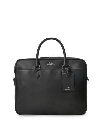 Polo Ralph Lauren Leather Briefcase Bag | Bloomingdale's