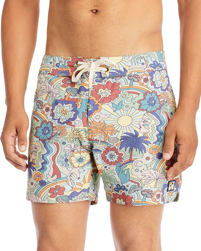 Marine Layer Printed Board Shorts | Bloomingdale's