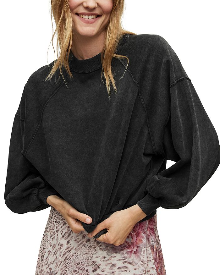 ALLSAINTS Tayla Drop Shoulder Raglan Sweatshirt | Bloomingdale's