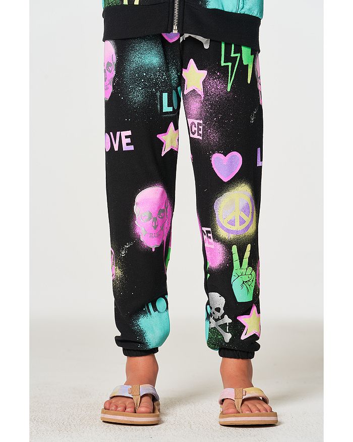 CHASER Girls' Printed Lounge Pants - Little Kid | Bloomingdale's