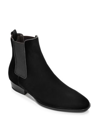 To Boot New York Men's Nigel Velvet Pull On Chelsea Boots | Bloomingdale's