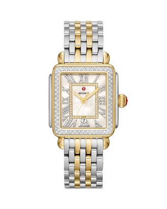 MICHELE Deco Madison Watch, 33mm | Bloomingdale's