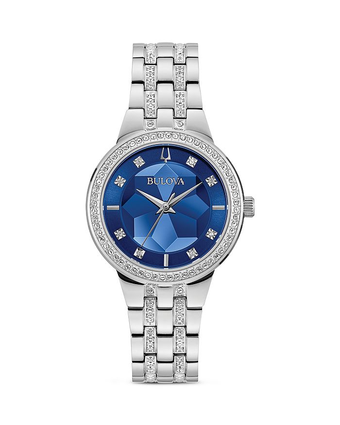 Bulova Crystal Watch, 33mm | Bloomingdale's