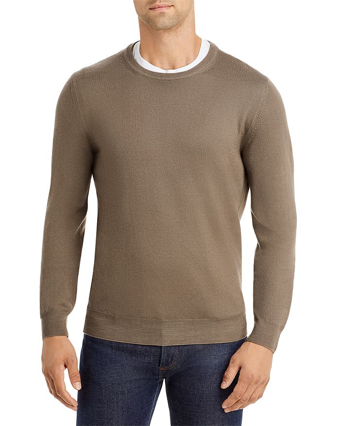 Boglioli Wool Garment Dyed Crewneck Sweater | Bloomingdale's