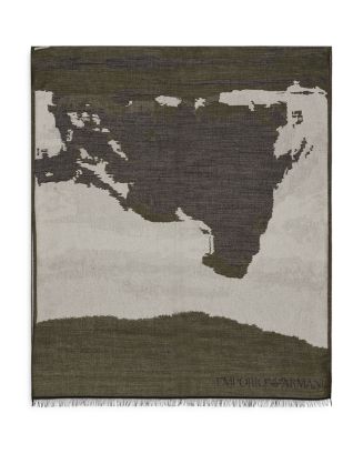 Emporio Armani Abstract Scarf | Bloomingdale's