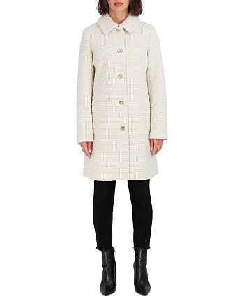 Laundry by Shelli Segal Chunky Knit Reefer Coat | Bloomingdale's