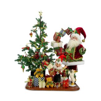 Mark Roberts Santa & Elf Delivering Presents | Bloomingdale's Home