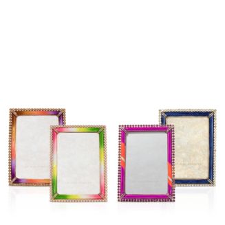 Jay Strongwater Lorraine Stone Edge 4" x 6" Frame Collection ...