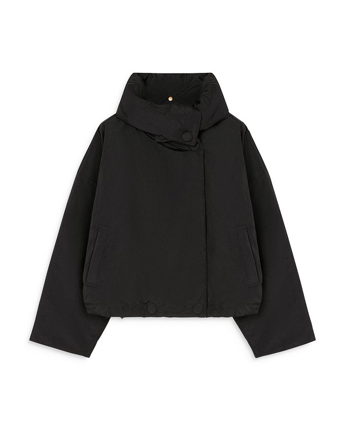 OOF WEAR Wrap Collar Asymmetric Coat | Bloomingdale's