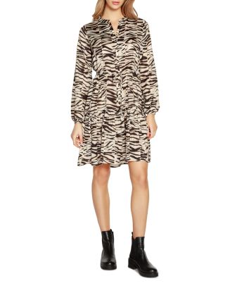 Belldini Animal Print Ruffled Dress | Bloomingdale's