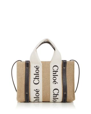 Click here for Chloe Woody Mini Canvas Tote prices