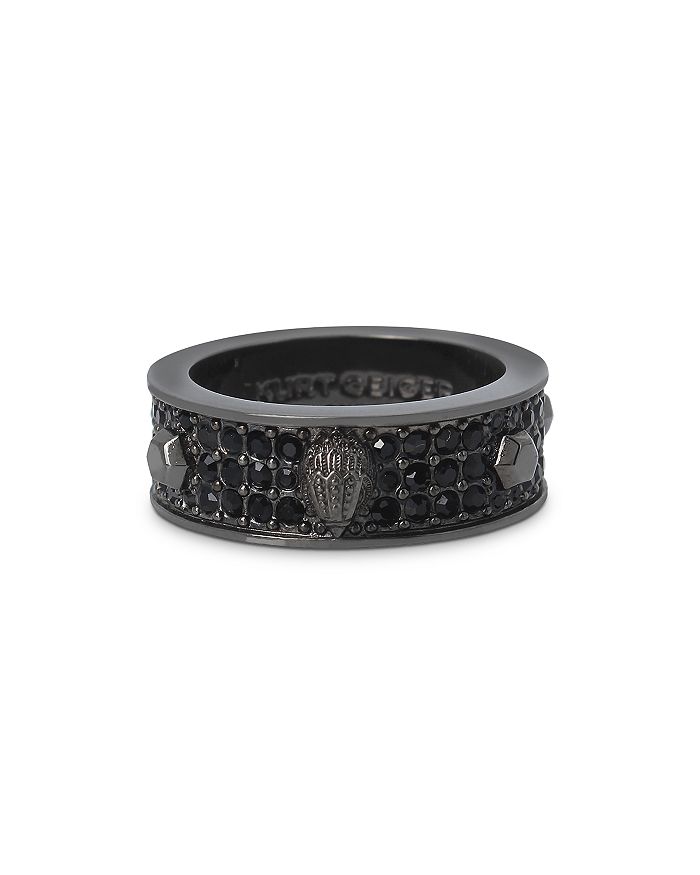 KURT GEIGER LONDON Signature Pavé Band Ring | Bloomingdale's