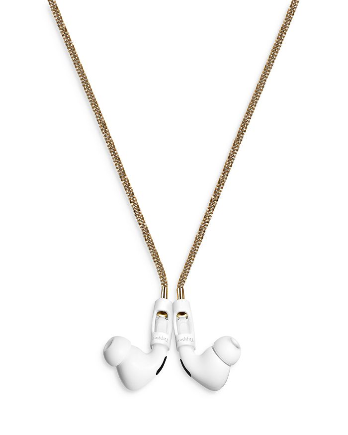 Tapper Mesh Chain for AirPods/AirPods Pro in 18K Gold Plated ...