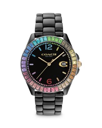 COACH Greyson Watch, 36mm | Bloomingdale's