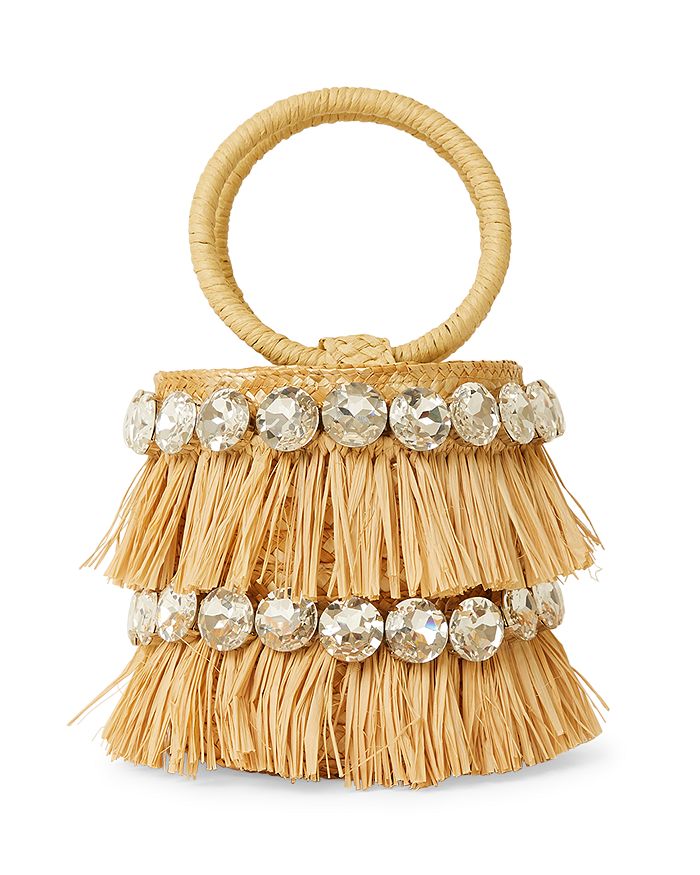 BTB Los Angeles Mini Liv Round Crystal Bucket Bag | Bloomingdale's