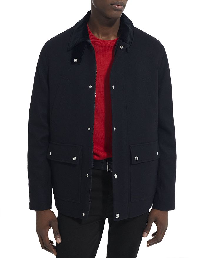 The Kooples Feltro Four Pocket Jacket | Bloomingdale's