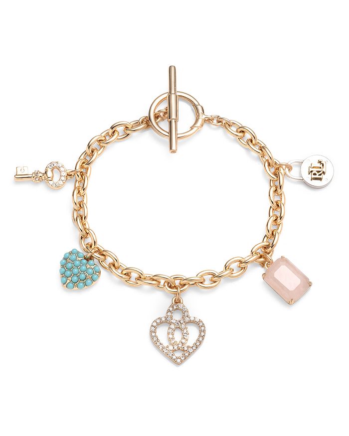 Ralph Lauren Heart Motif Charm Flex Bracelet | Bloomingdale's