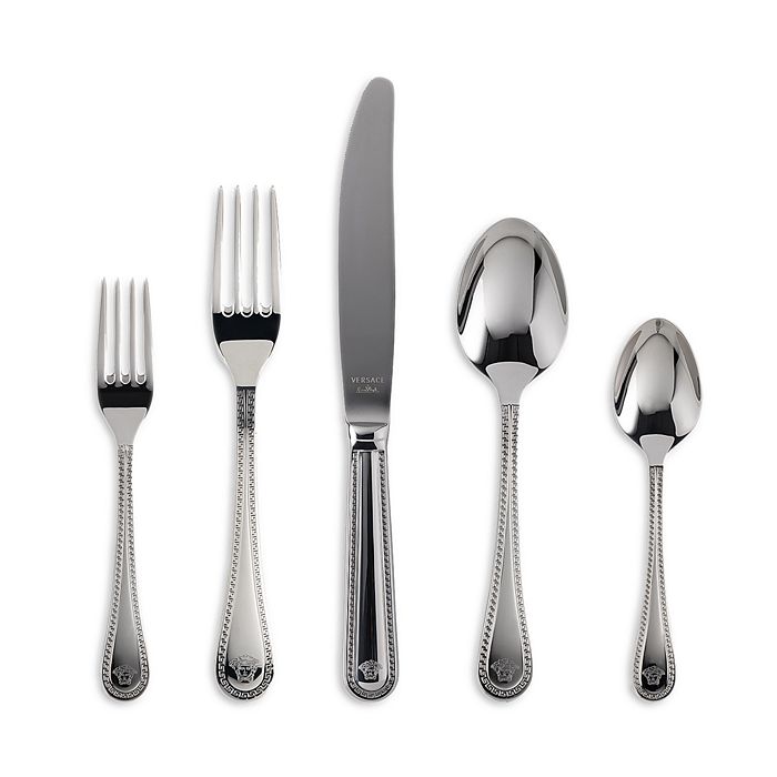 Versace Greca Flatware 5-Piece Place Setting | Bloomingdale's