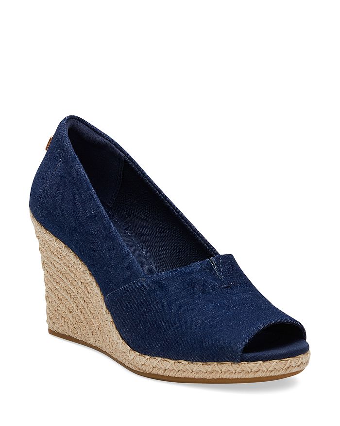 TOMS Women's Michele Slip On Espadrille Wedge Pumps | Bloomingdale's